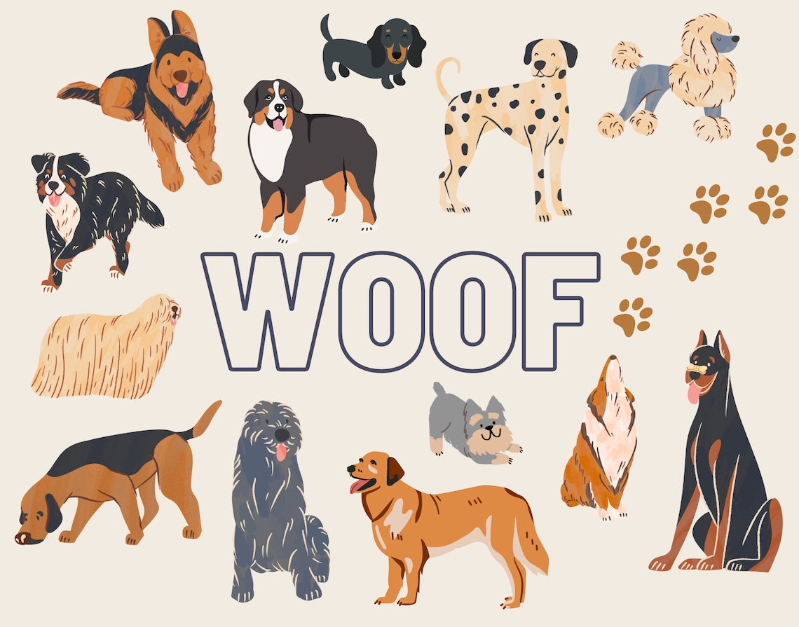 Dog Days Printable Wall Art - Etsy