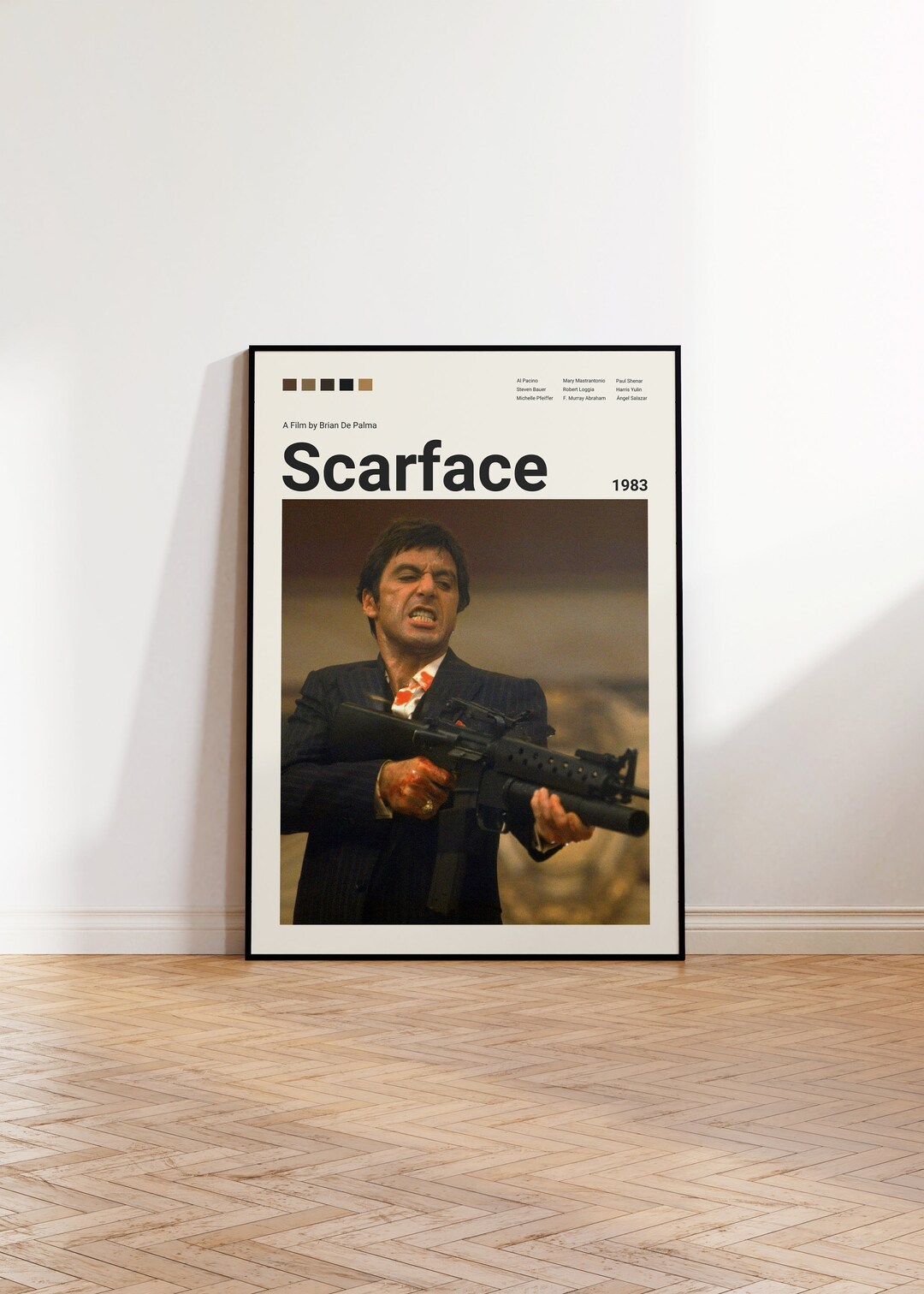 Scarface Poster, Scarface Movie Poster, Movie Poster, Living Room ...