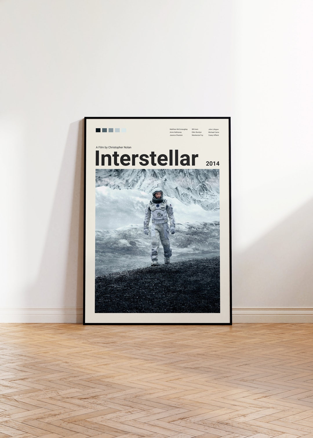 Interstellar Poster, Interstellar Print, Movie Poster, Living Room ...