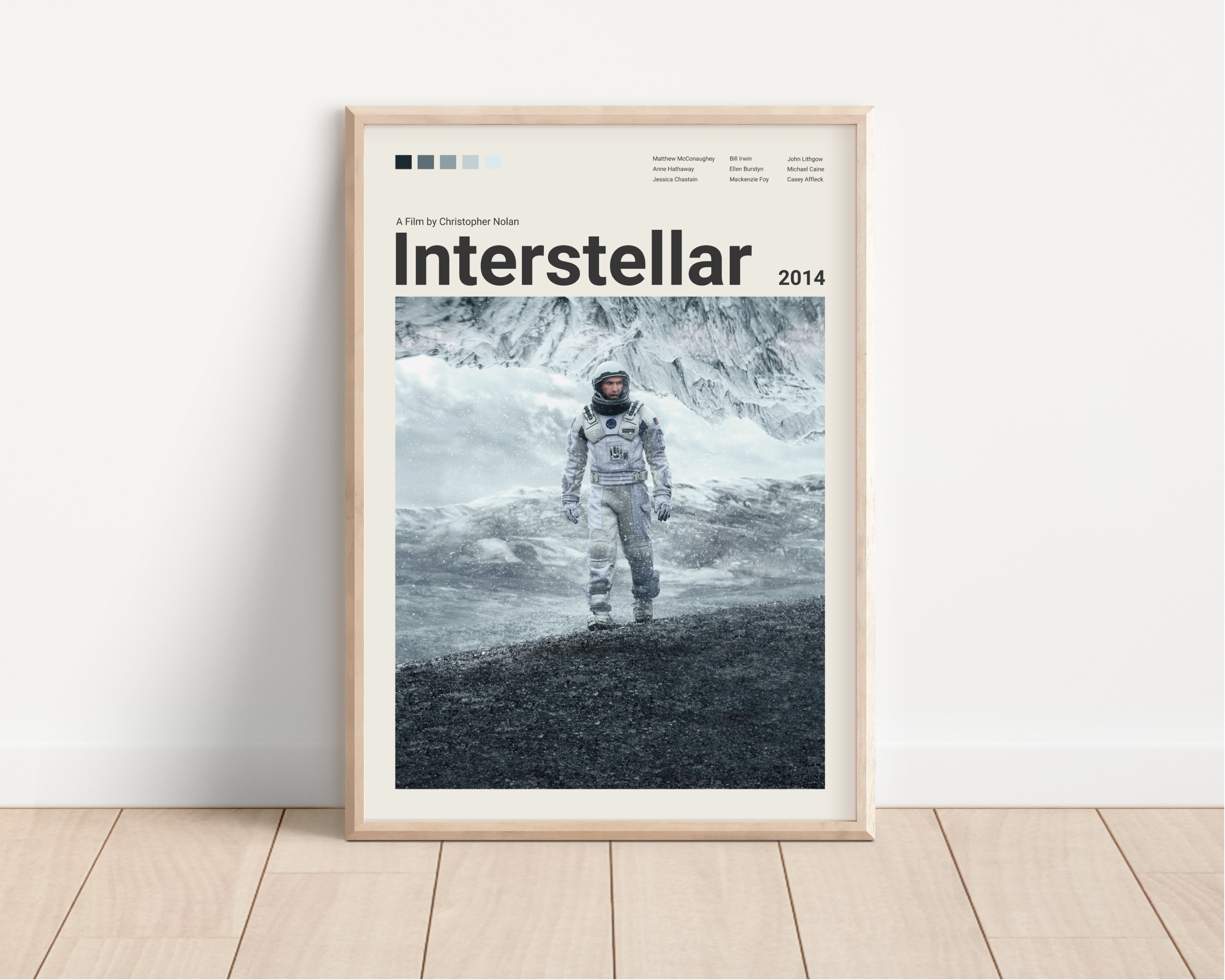 Interstellar Poster, Interstellar Print, Movie Poster, Living Room ...
