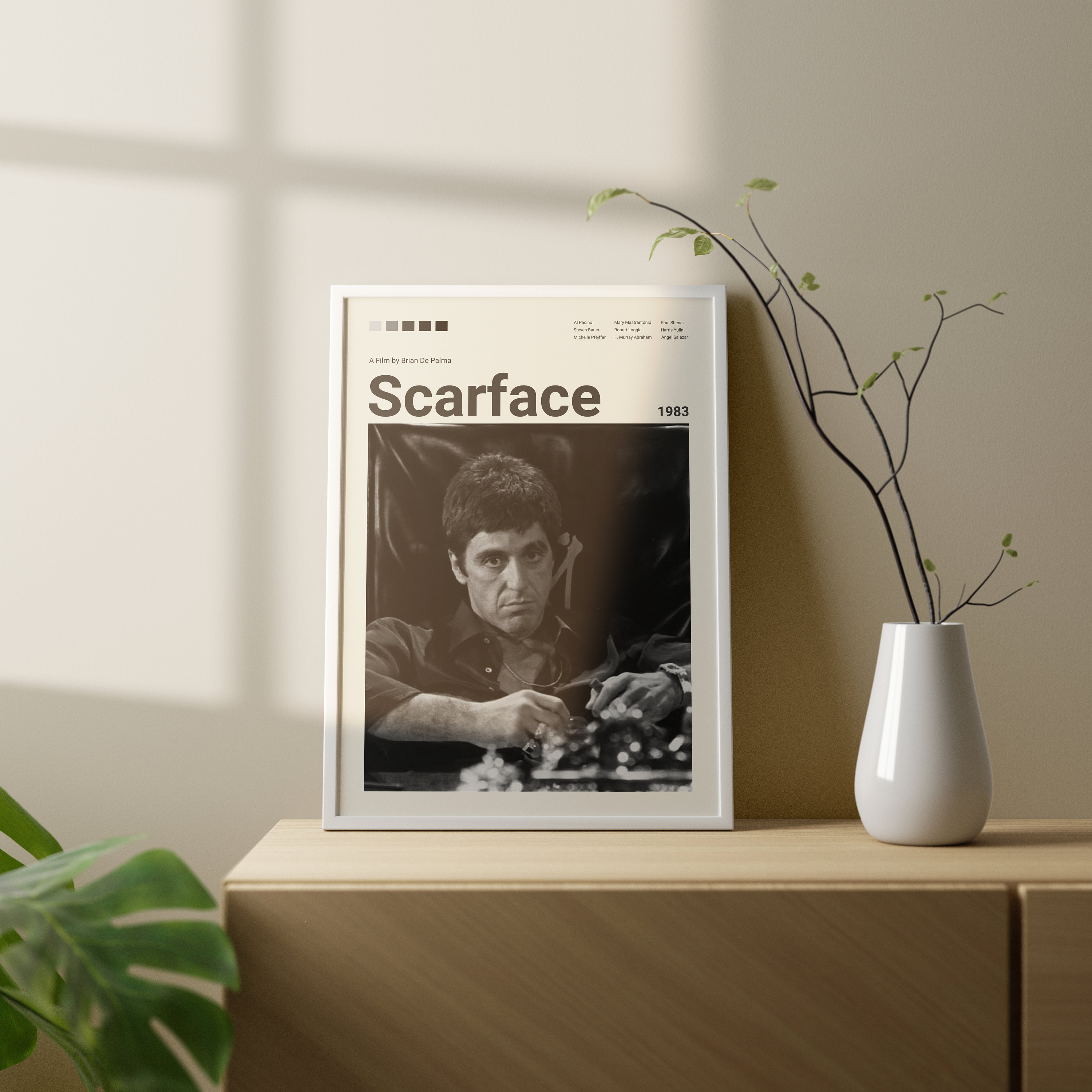 Scarface Poster, Scarface Movie Poster, Movie Poster, Living Room ...