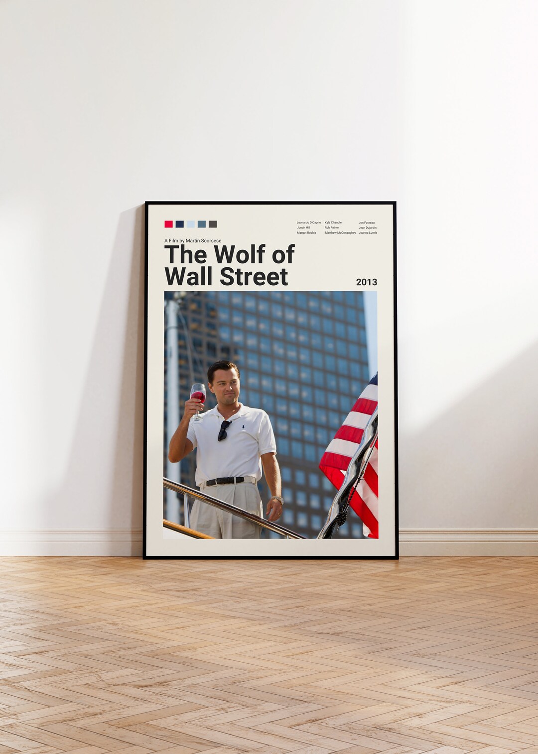 The Wolf of Wall Street Poster, Wolf of Wall Street Print, Movie Poster, Living Room Poster ...