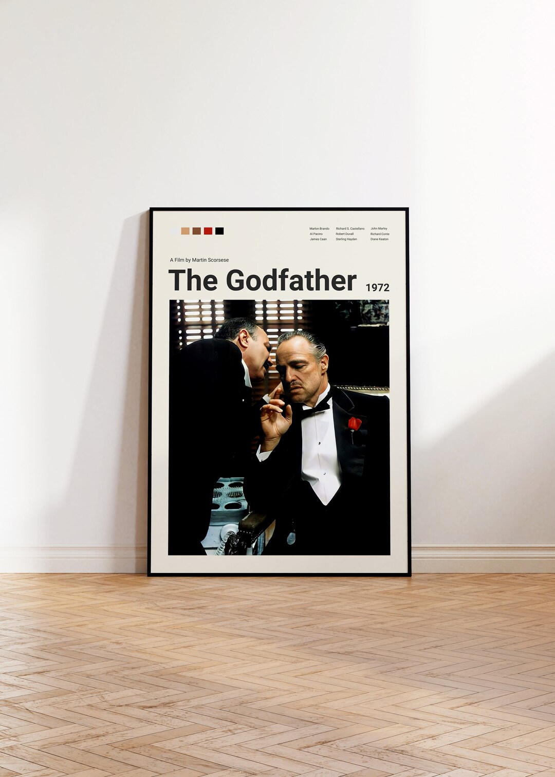 The Godfather Poster, Godfather Poster, Movie Print, Movie Poster ...