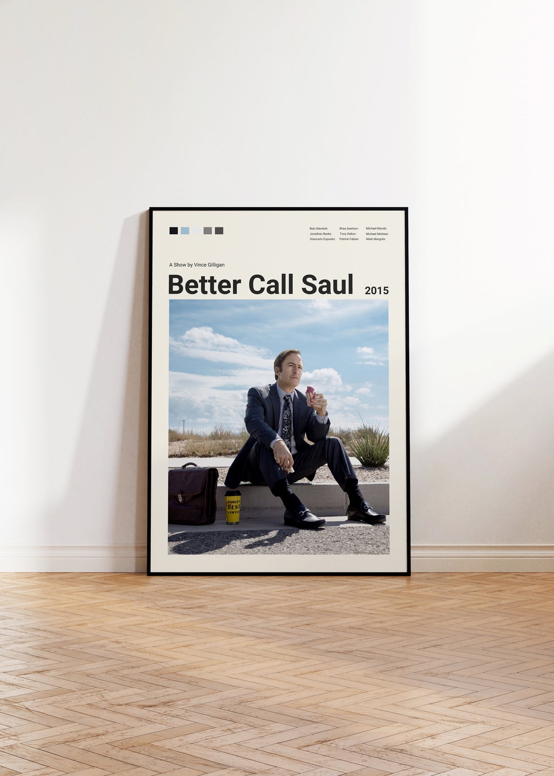 Better Call Saul Poster, Saul Goodman Poster, Movie Poster, Living Room ...