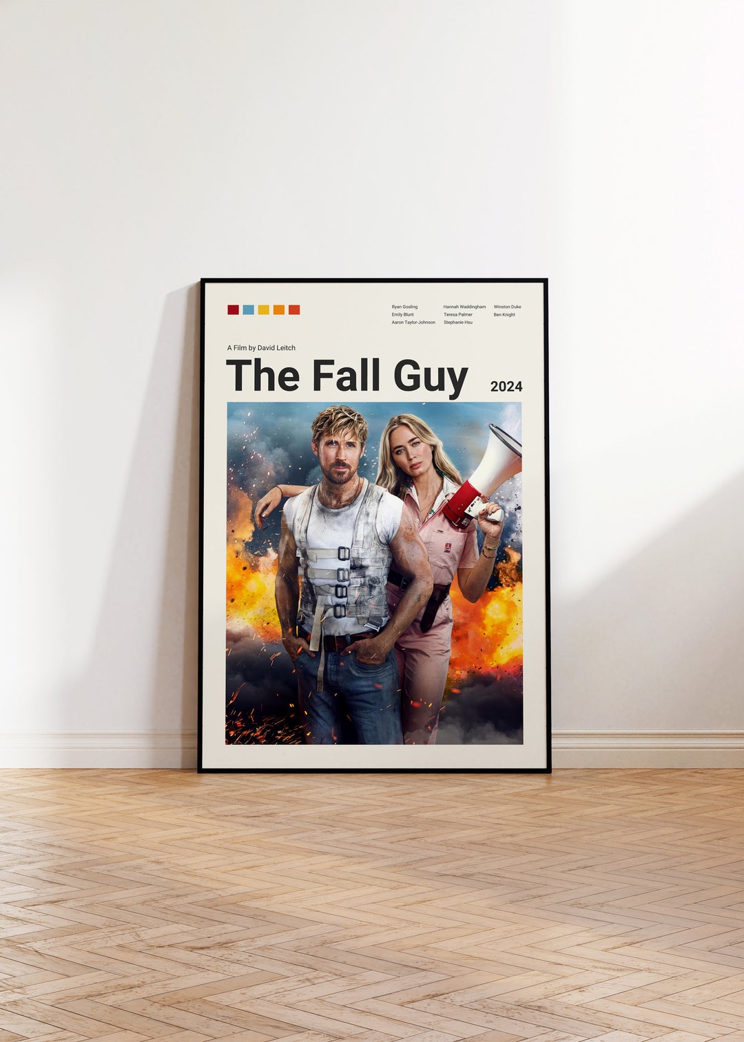 The Fall Guy Poster, Fall Guy Poster, Movie Poster, Living Room Poster ...