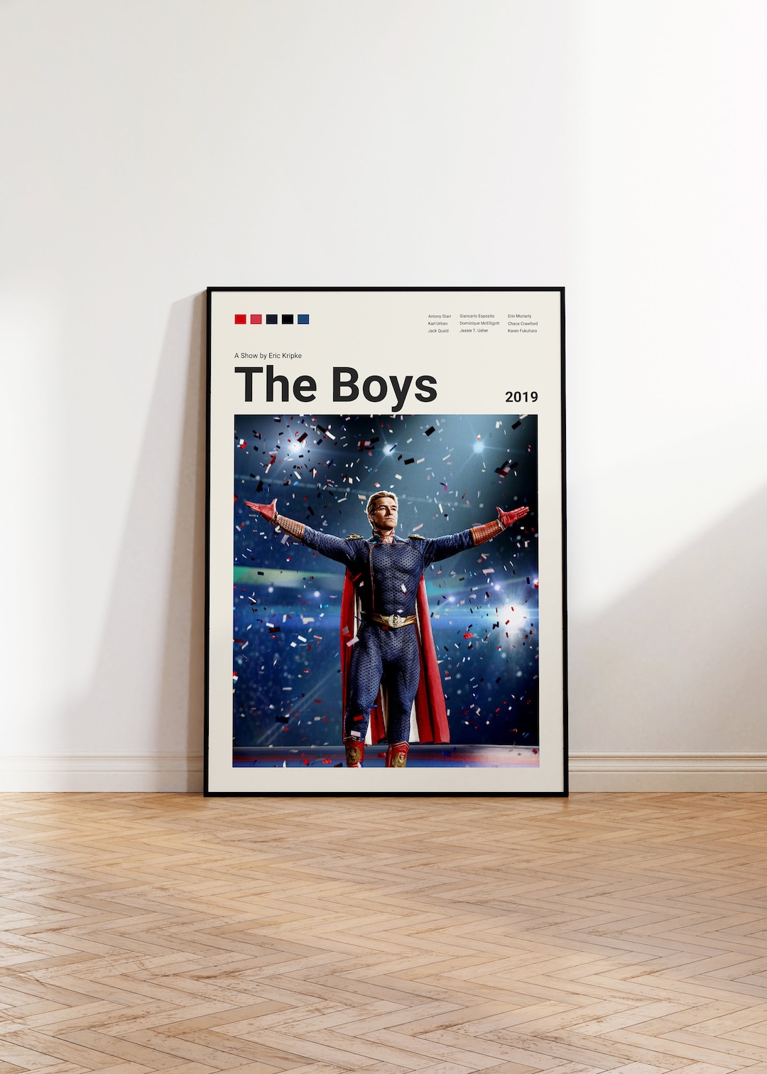 The Boys Poster, Homelander Poster, Movie Poster, Living Room Poster ...