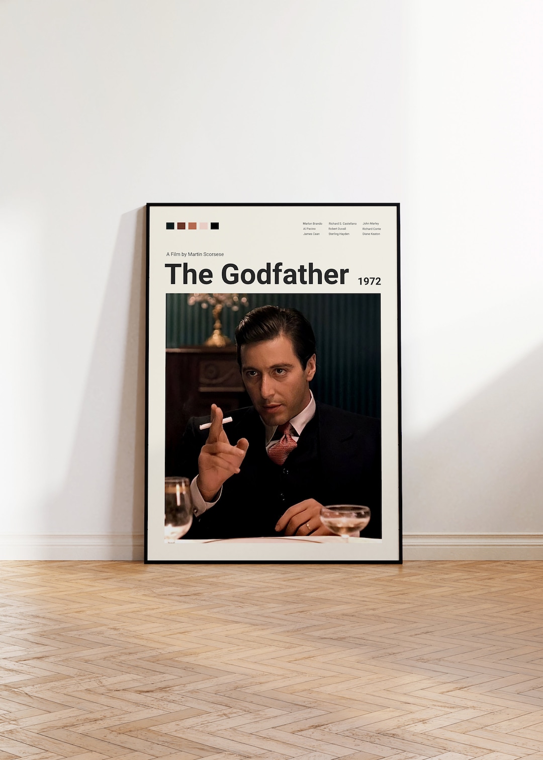The Godfather Poster, Godfather Poster, Movie Print, Movie Poster ...