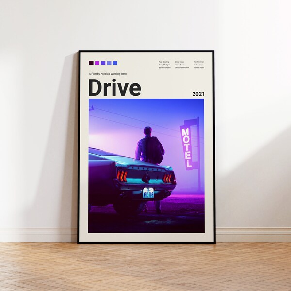Drive Movie Poster - Etsy