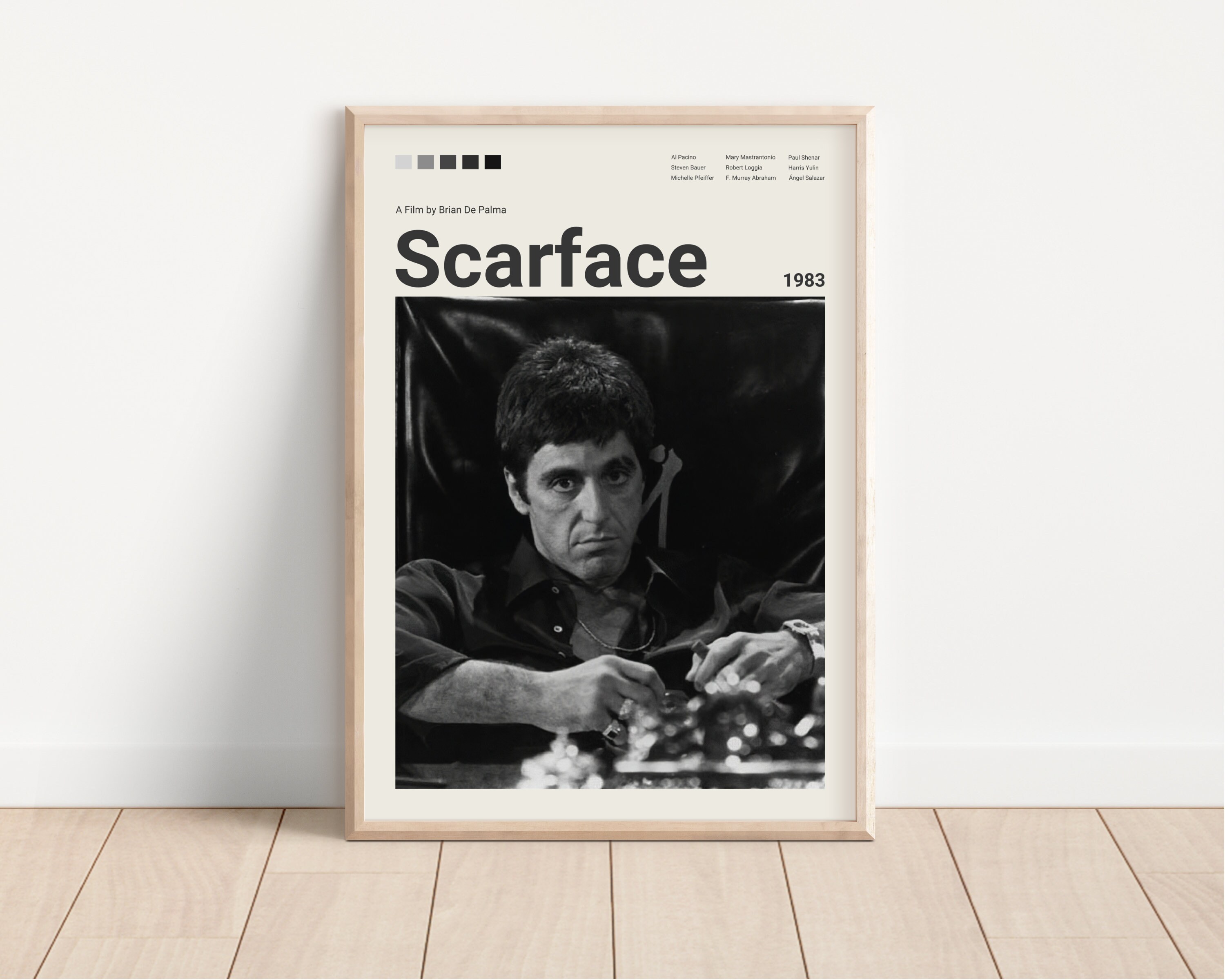 Scarface Poster, Scarface Movie Poster, Movie Poster, Living Room ...