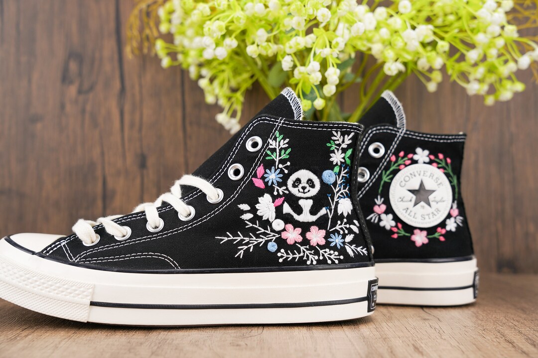Custom Converse Chuck Taylor Embroidered,personalized Converse ...