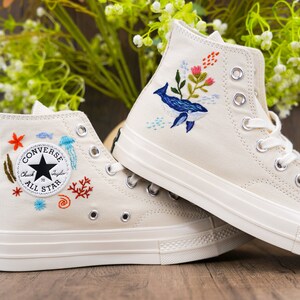 Custom Converse Chuck Taylor Embroidered,personalized Converse ...