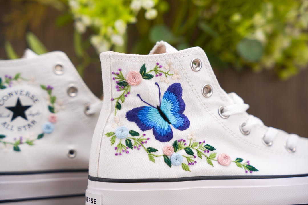 Custom Converse Chuck Taylor Embroidered, Personalized Converse ...