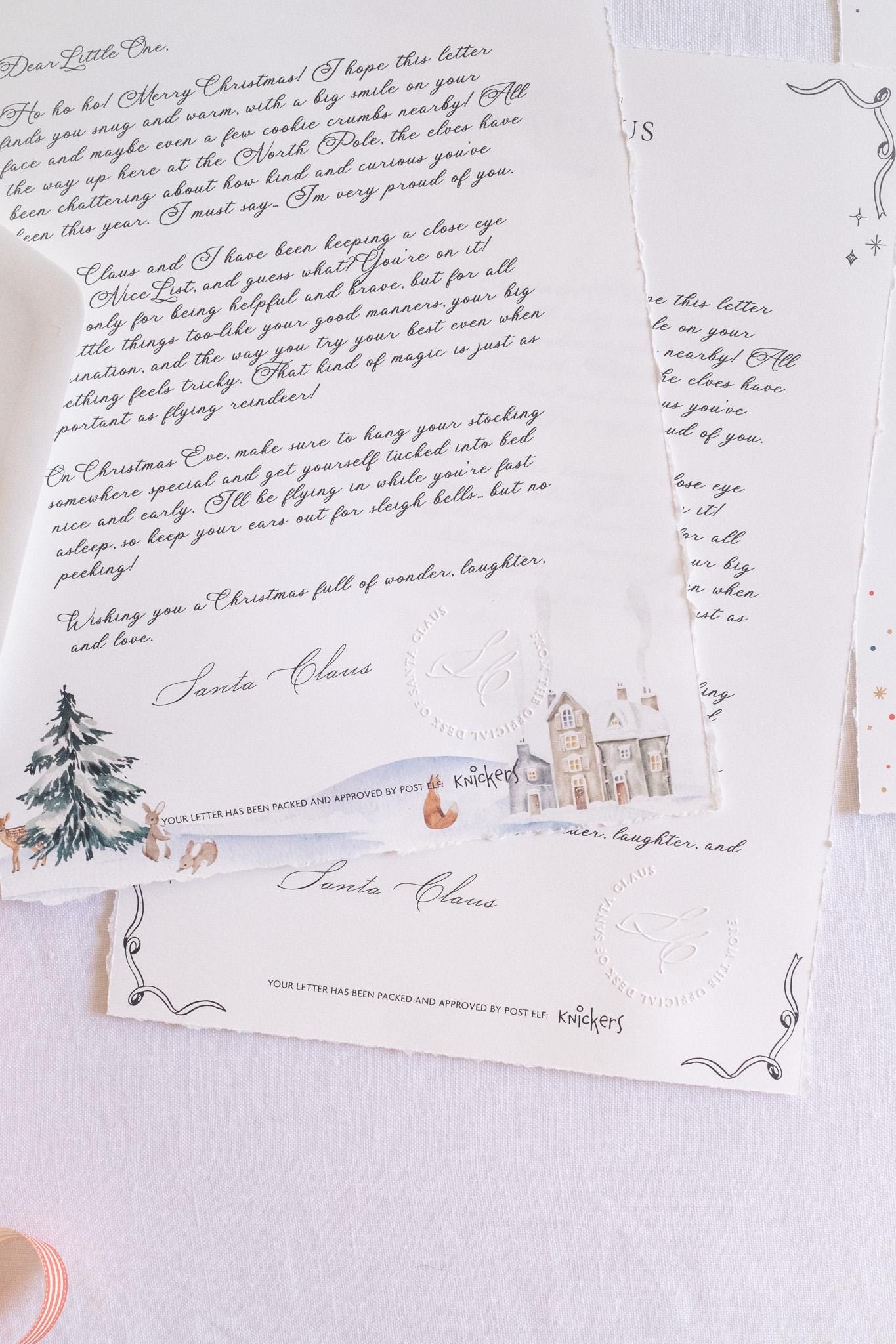 Personalised Santa Letter - Santa Letter for Kids From the North Pole ...