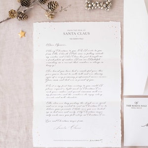 Personalised Santa Letter Santa Letter for Kids From the North Pole ...