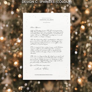 Personalised Santa Letter Santa Letter for Kids From the North Pole ...