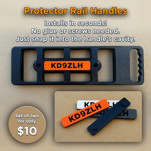 Carry Handles for Yaesu FT-710 Field and FT-710 AESS Radio Transceivers ...