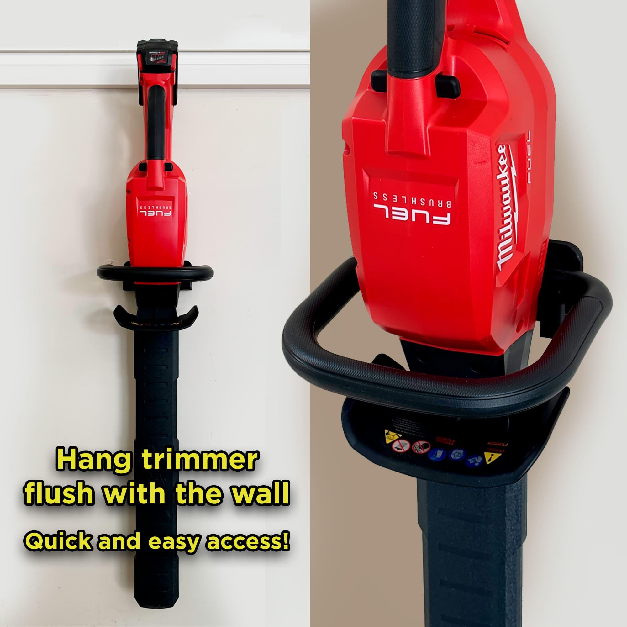 Wall Mount Bracket for Milwaukee M18 FUEL Hedge Trimmer 2726-20 - Etsy