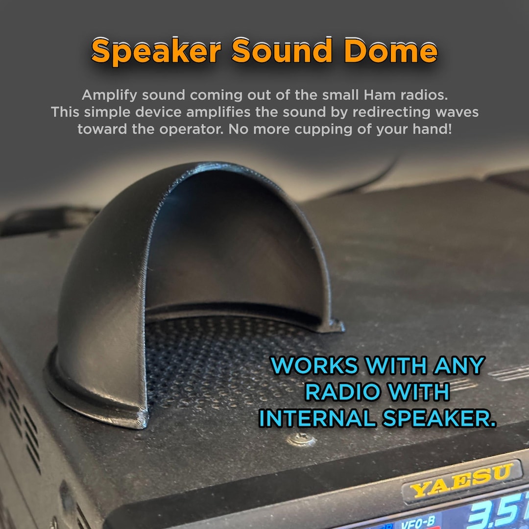 Speaker Sound Dome, Sound Amplifier, Acoustic Sound Dome, Audio ...