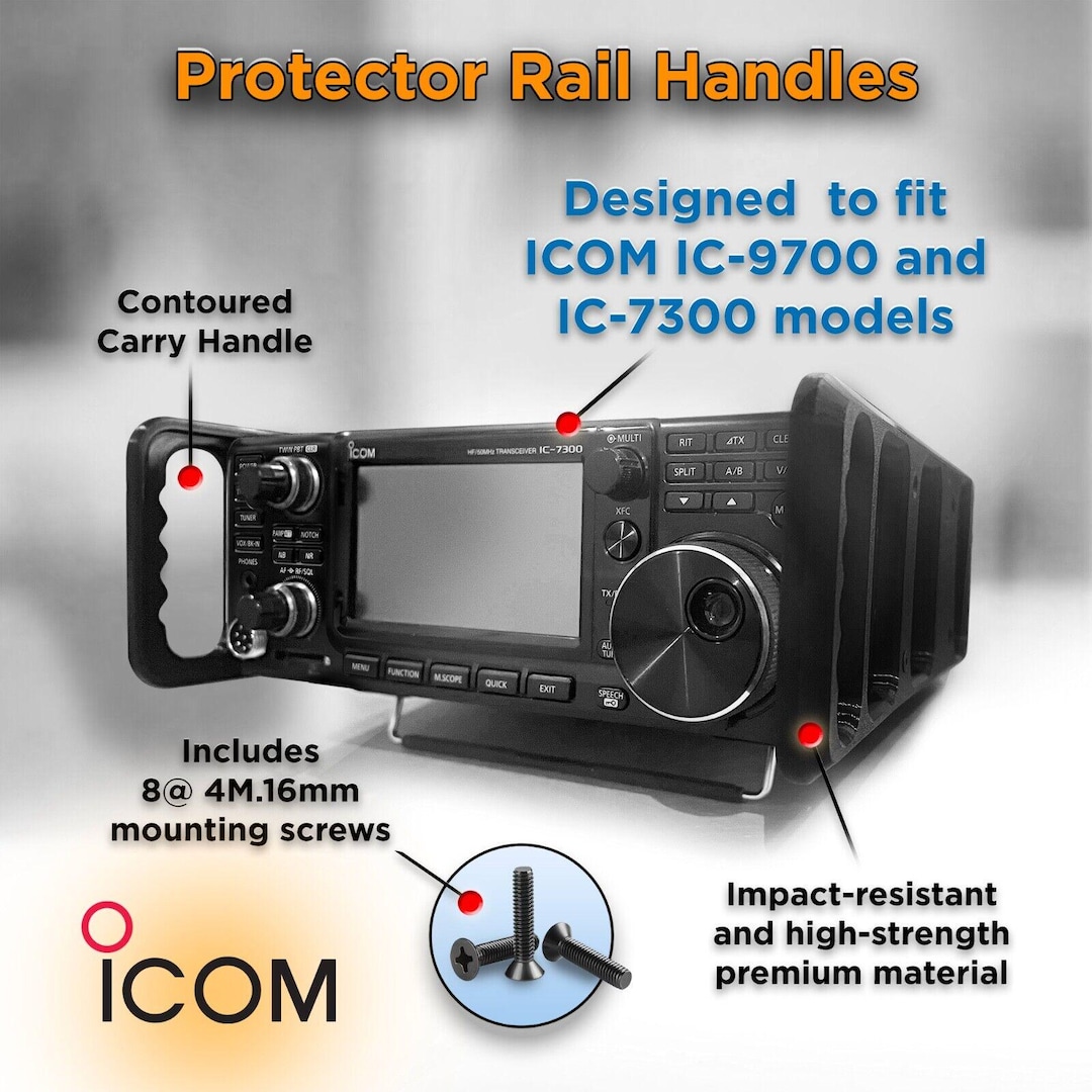 Carry Handles for ICOM IC-9700 and IC-7300 Radio Transceivers - Etsy