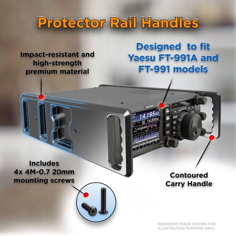 Carry Handles for YAESU FT-991 and FT-991A Radio Transceivers - Etsy