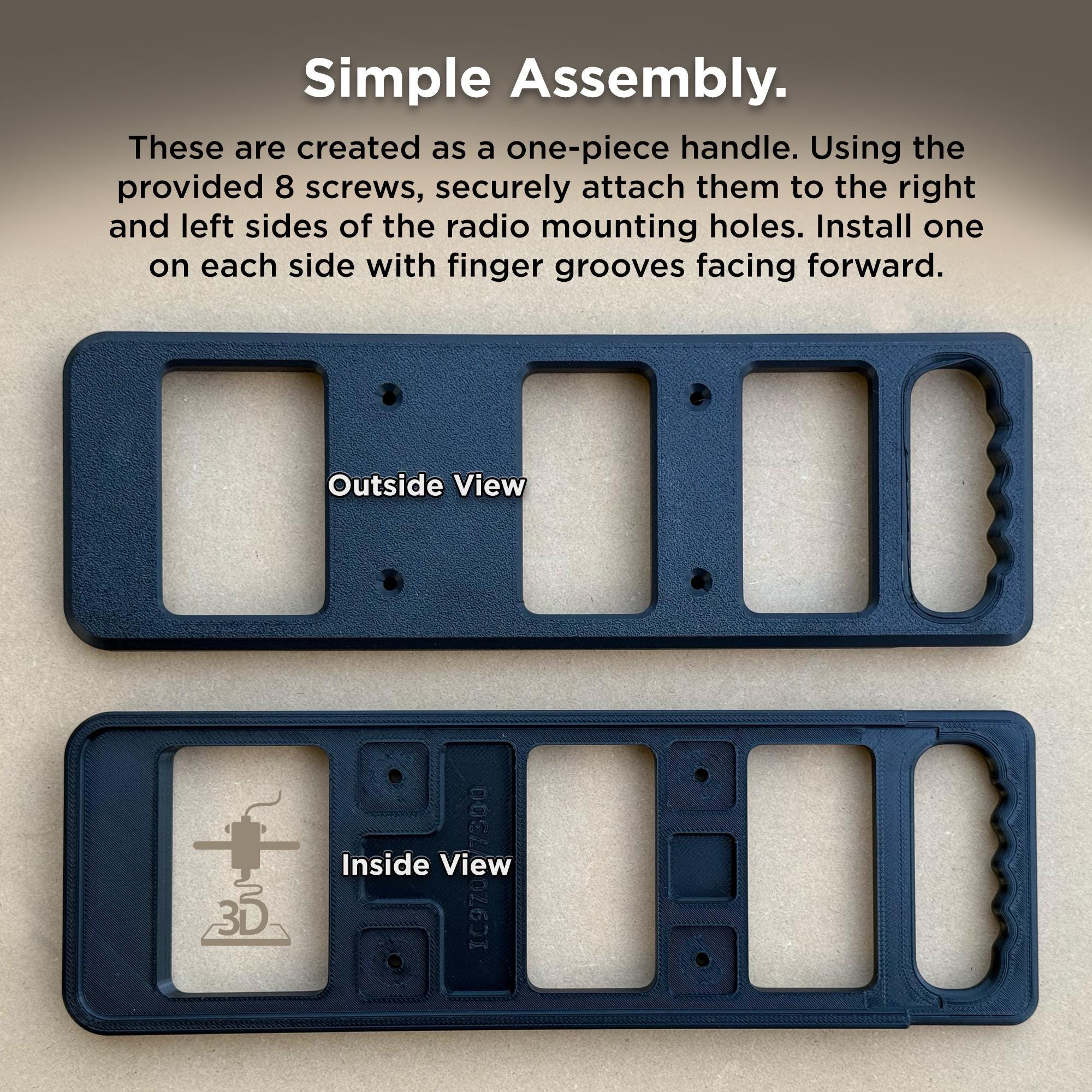 Carry Handles for ICOM IC-9700 and IC-7300 Radio Transceivers - Etsy