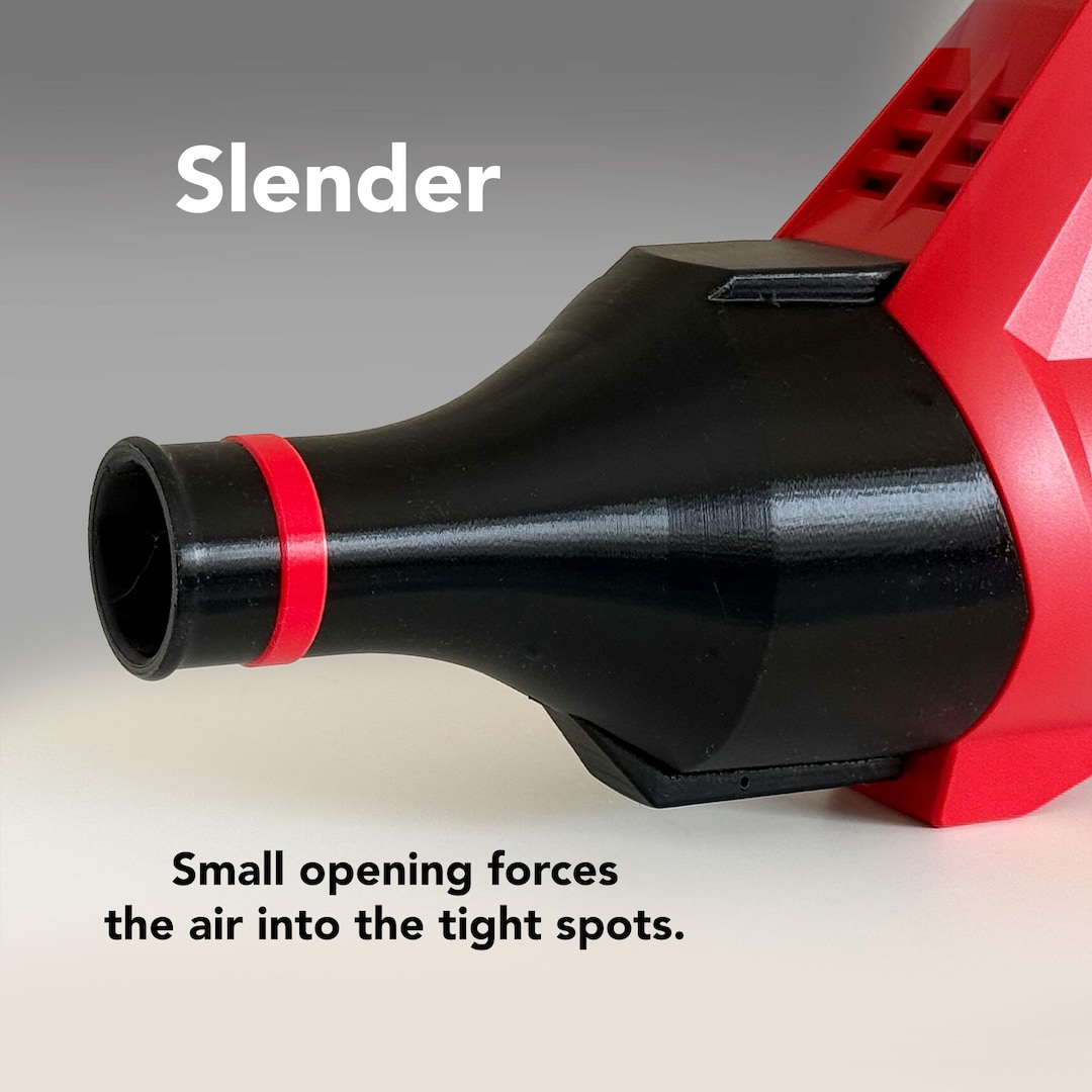 Slender Slim Nozzle for Milwaukee Cordless Leaf Blowers Models 3017-20 ...