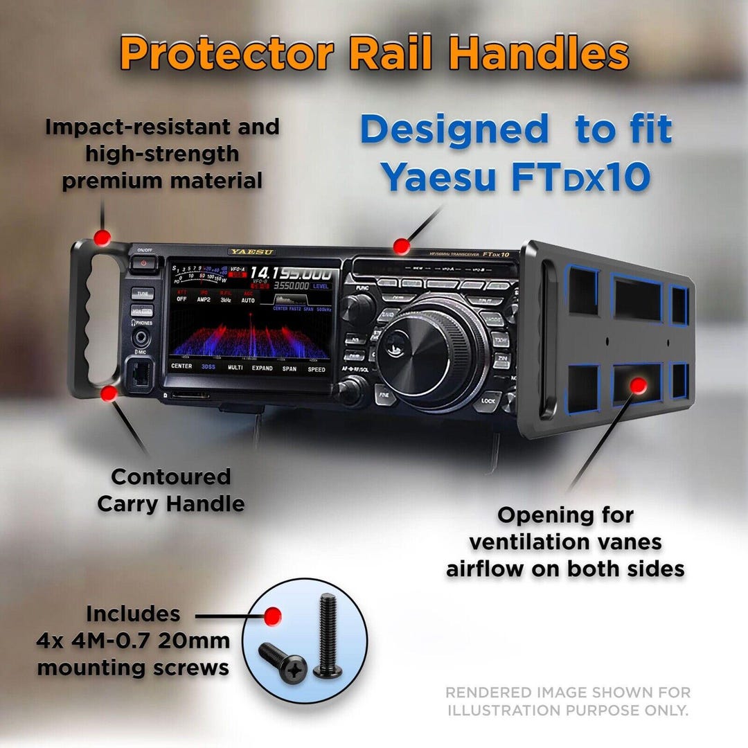 Carry Handles for YAESU FTDX10D Radio Transceivers - Etsy