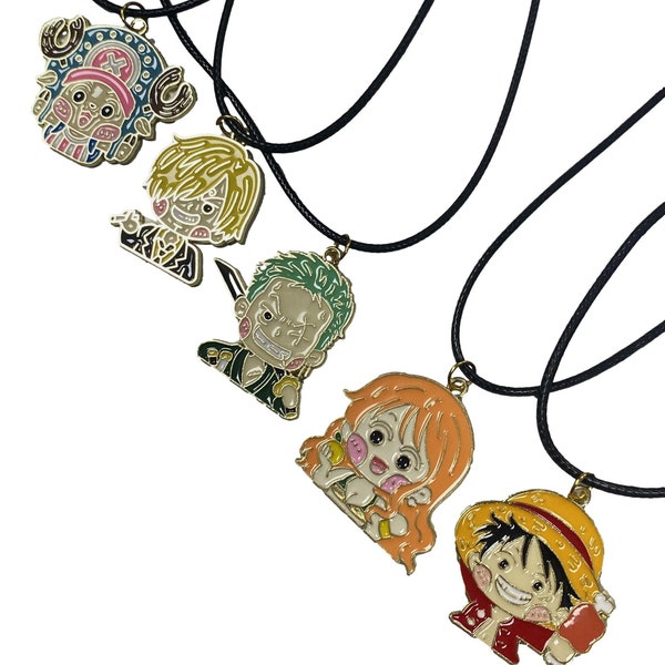 One Piece Anime Necklace - Etsy