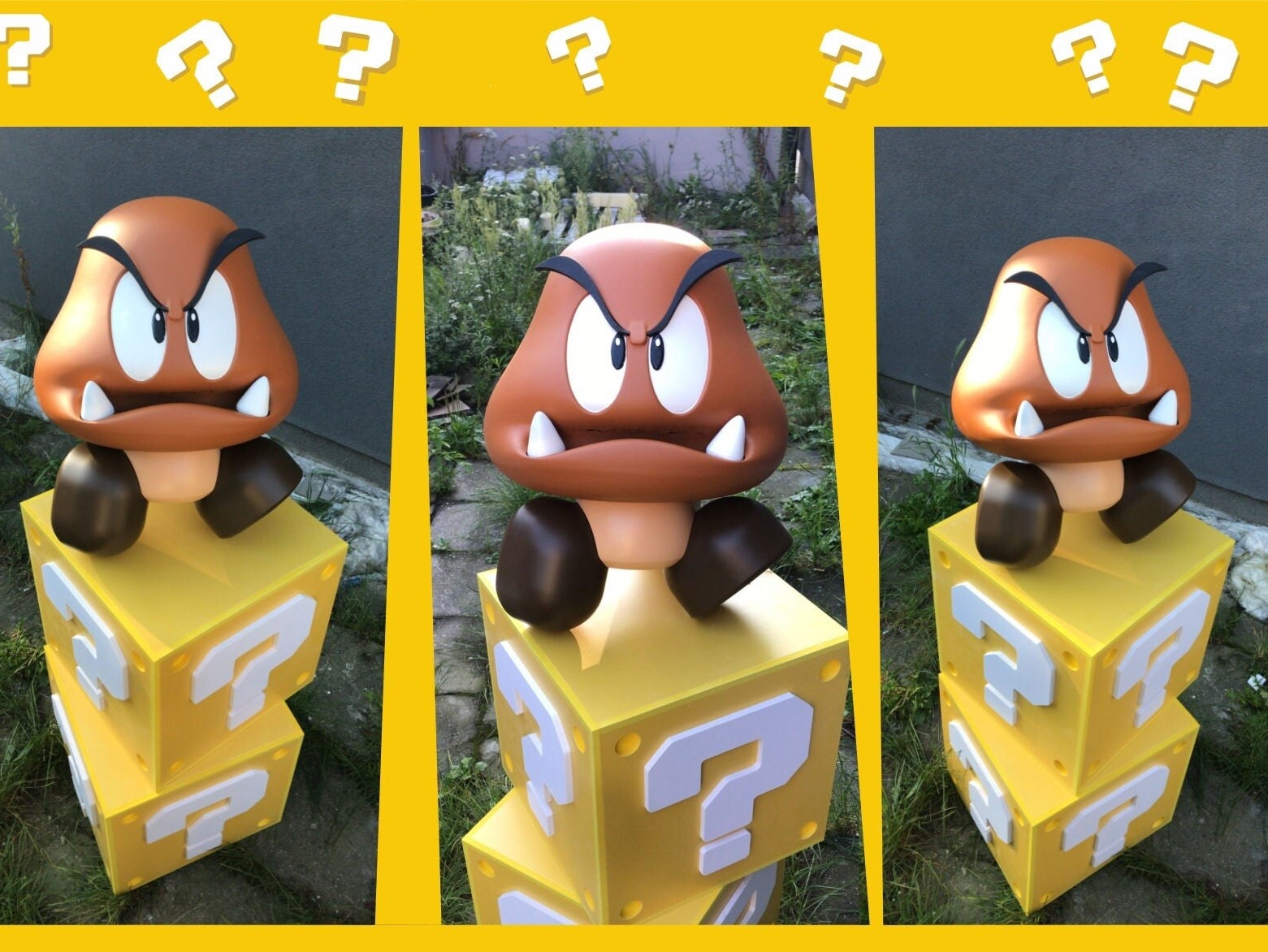 MARIO GOOMBA - Etsy