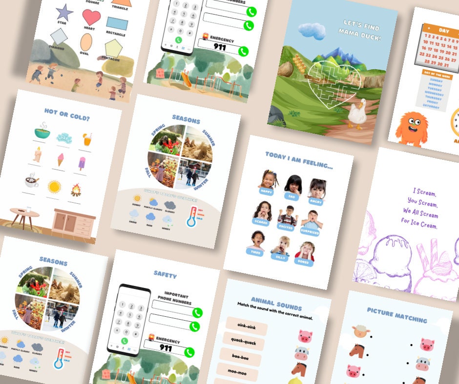 Ms Rachel Morning Menu Worksheet Printable Homeschool Boy/girl - Etsy