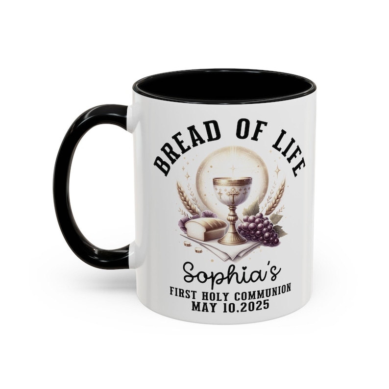 Custom Communion Mug,1st Holy Communion Name Cup,personalized Catholic ...