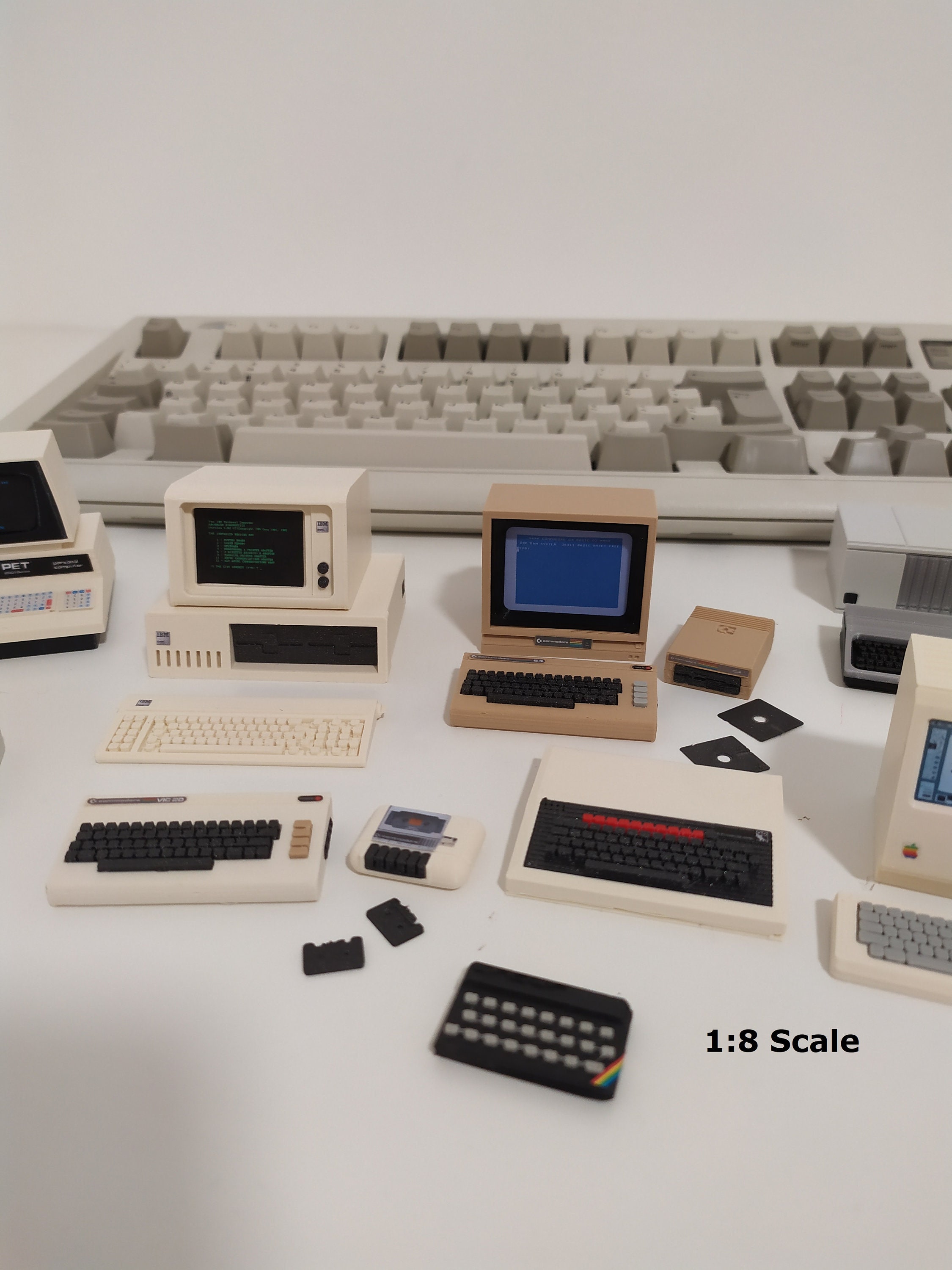 DELUXE SET - 12 COMPLETE Retro Computers Miniatures - Etsy