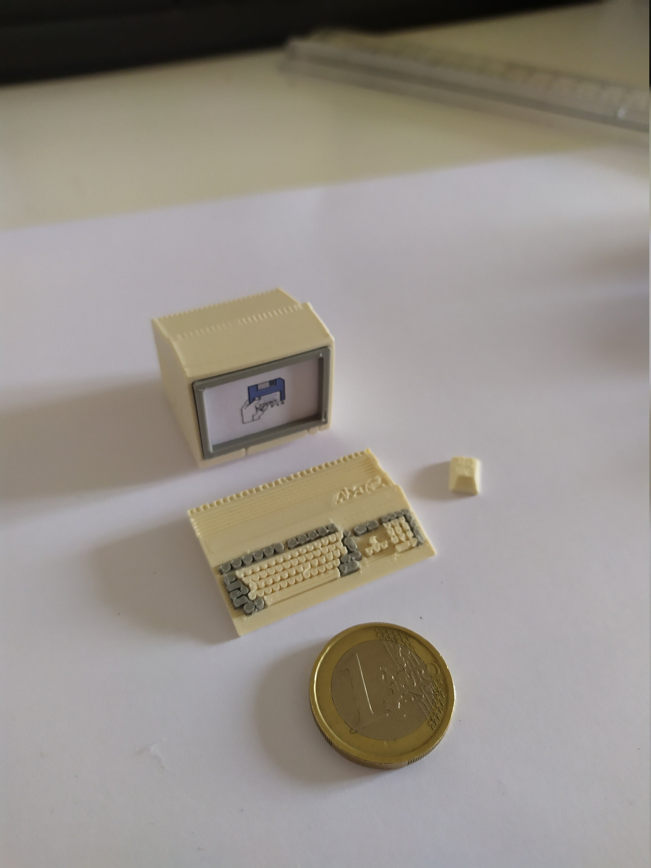 Doll House Retro Computers Miniature 1:12 Scale - Etsy