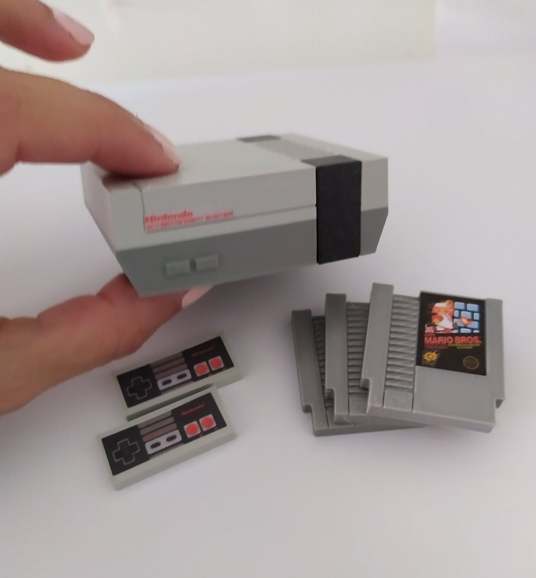 NES - Nintendo Entertainment System Miniature - Etsy