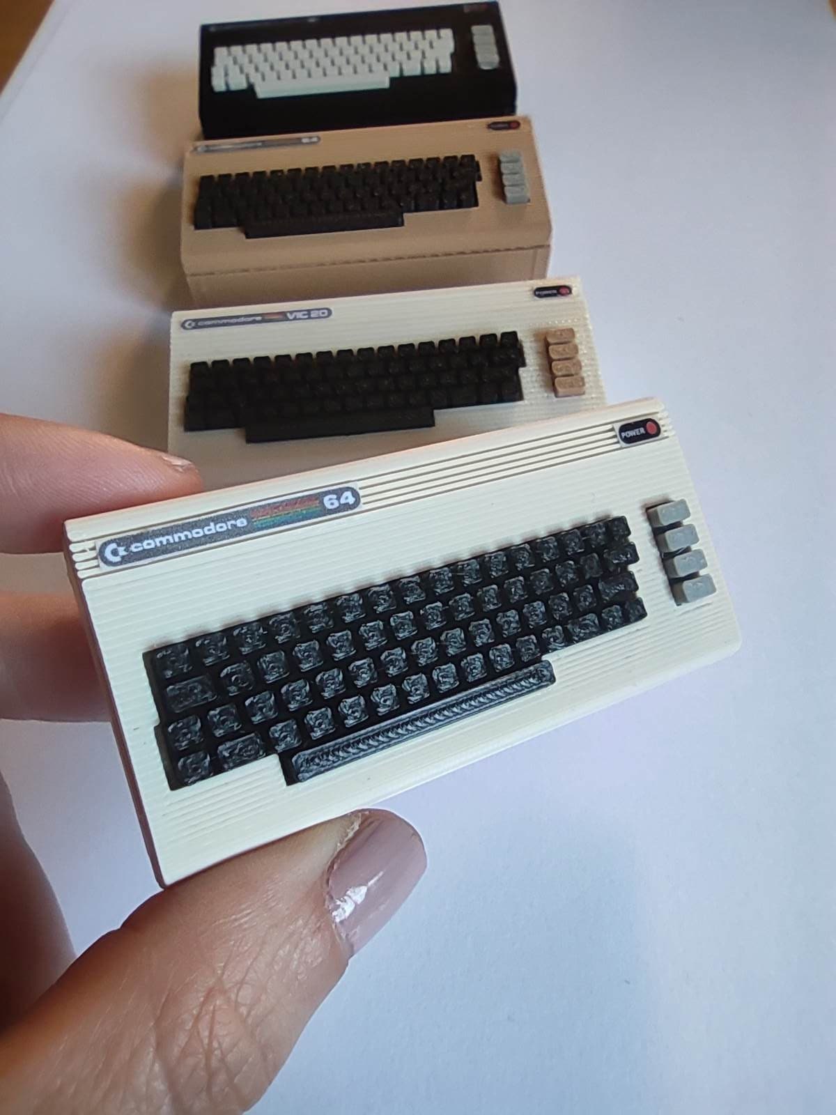 Retro Case for Raspberry Pi Zero and Zero 2W Board, Commodore 64 / VIC ...