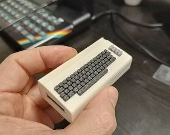 Retro Case for Raspberry Pi Zero and Zero 2W Board, Commodore 64 / VIC ...