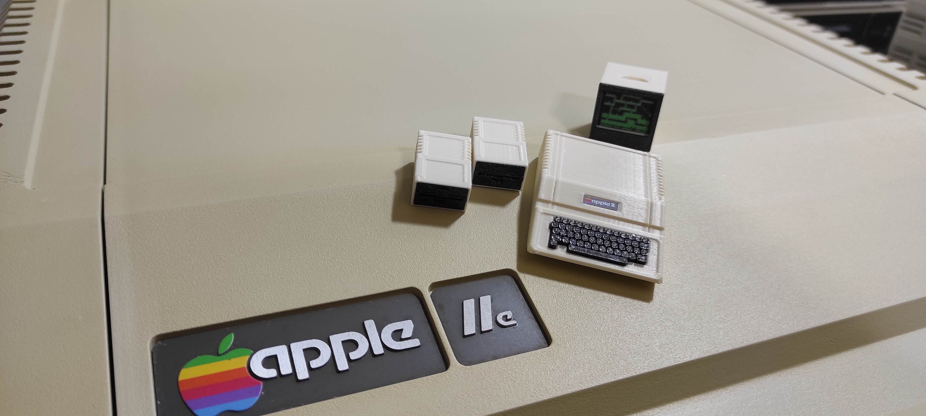 Apple II Miniature - Etsy