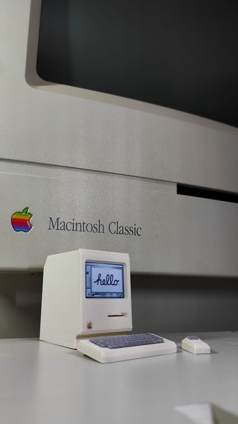 1:6 Scale - Apple Macintosh Miniature - Etsy