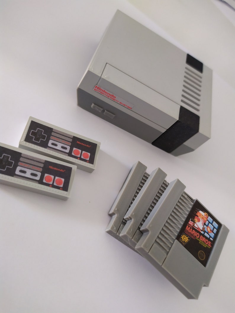 NES Nintendo Entertainment System Miniature - Etsy