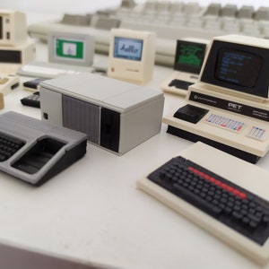 DELUXE SET - 12 COMPLETE Retro Computers Miniatures - Etsy