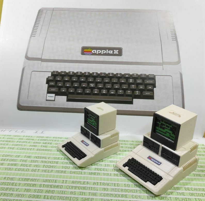 Apple II Miniatures - Etsy