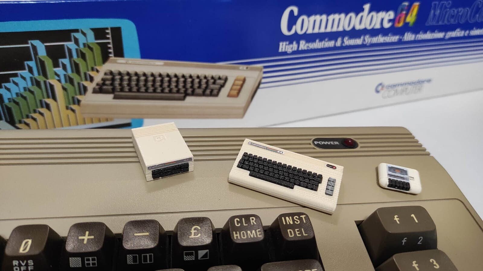 Commodore 64 Miniature C64 Retro Computer 8 Bit - Etsy