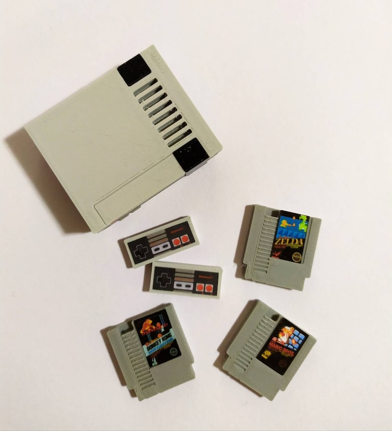 NES Nintendo Entertainment System Miniature - Etsy