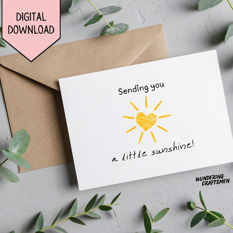 Sunshine Cards - Etsy