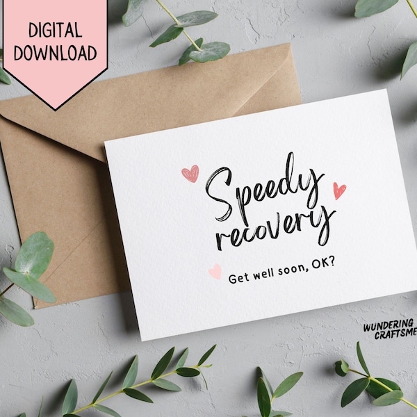 Recovery Cards - Etsy