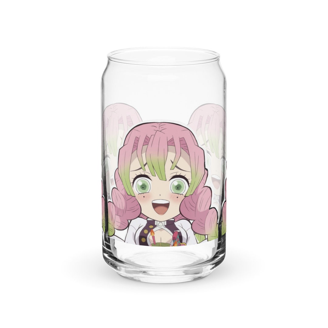 Mitsuri Love Hashira Chibi Can-shaped Glass - Etsy