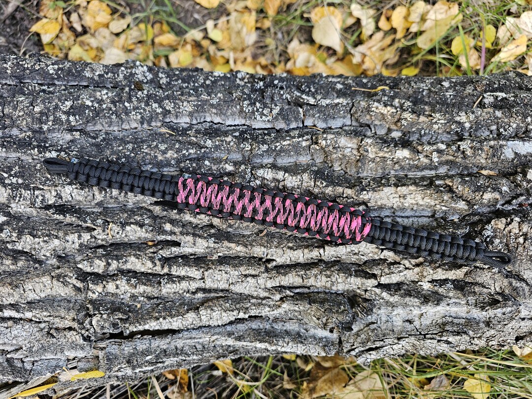 Paracord Bolt on Grab Handles-black and Pink -compatible With Jeep ...