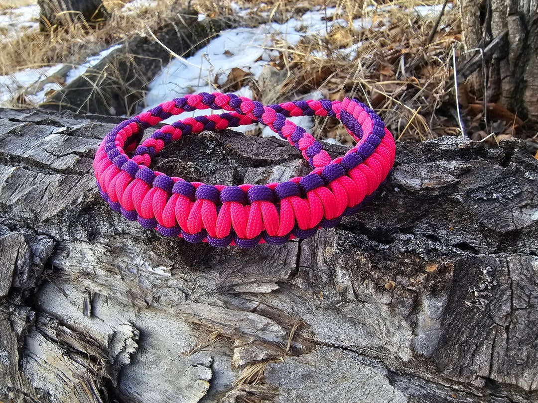 Pink and Purple Paracord Bow Sling - Bow Wrist Sling - Archery ...