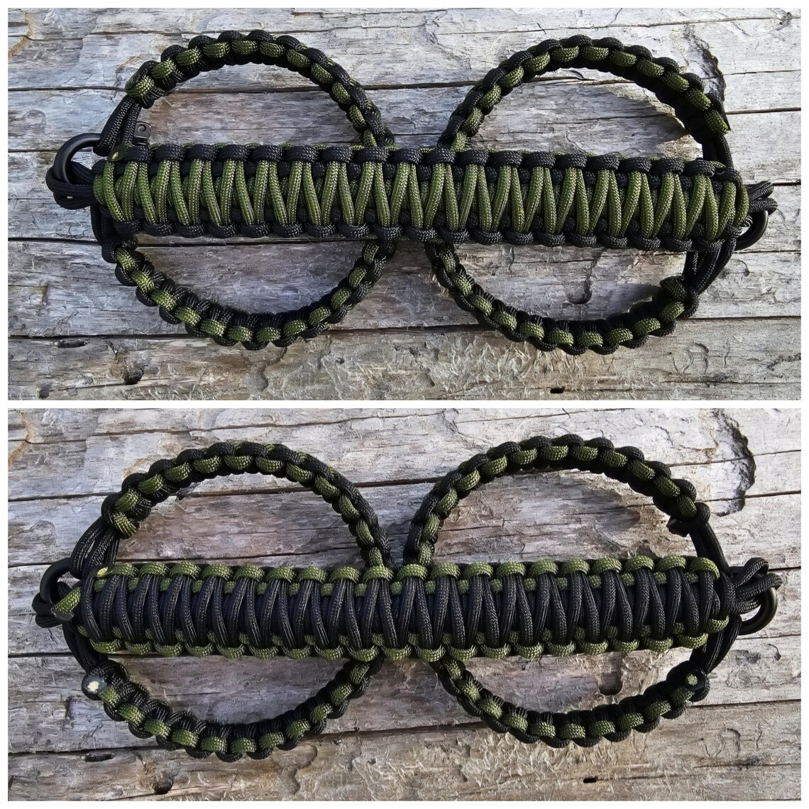 Roll-bar Grab Handles - Paracord Grips - Reversible Roll Bar Mount ...