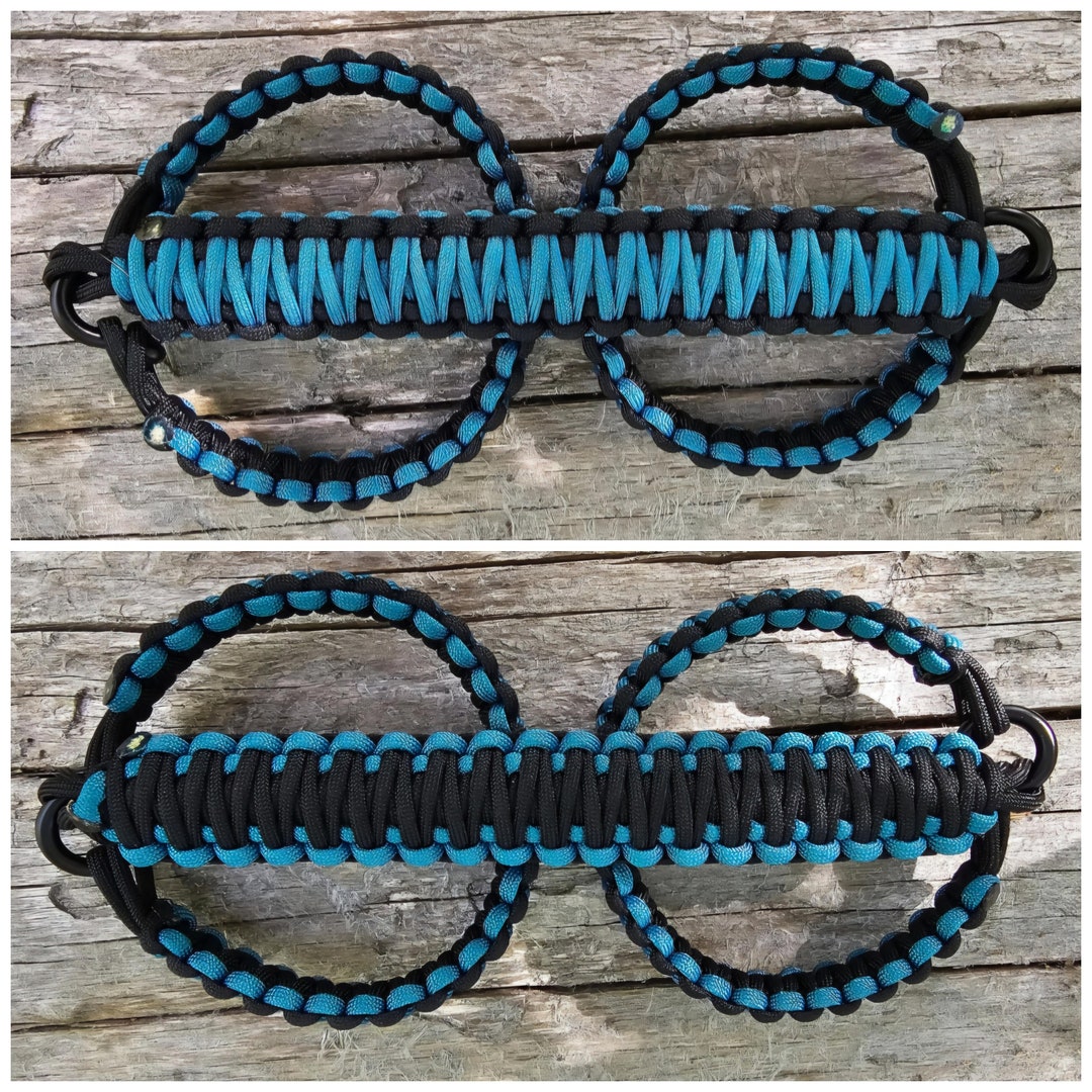 Roll-bar Grab Handles - Paracord Grips - Reversible Roll Bar Mount ...